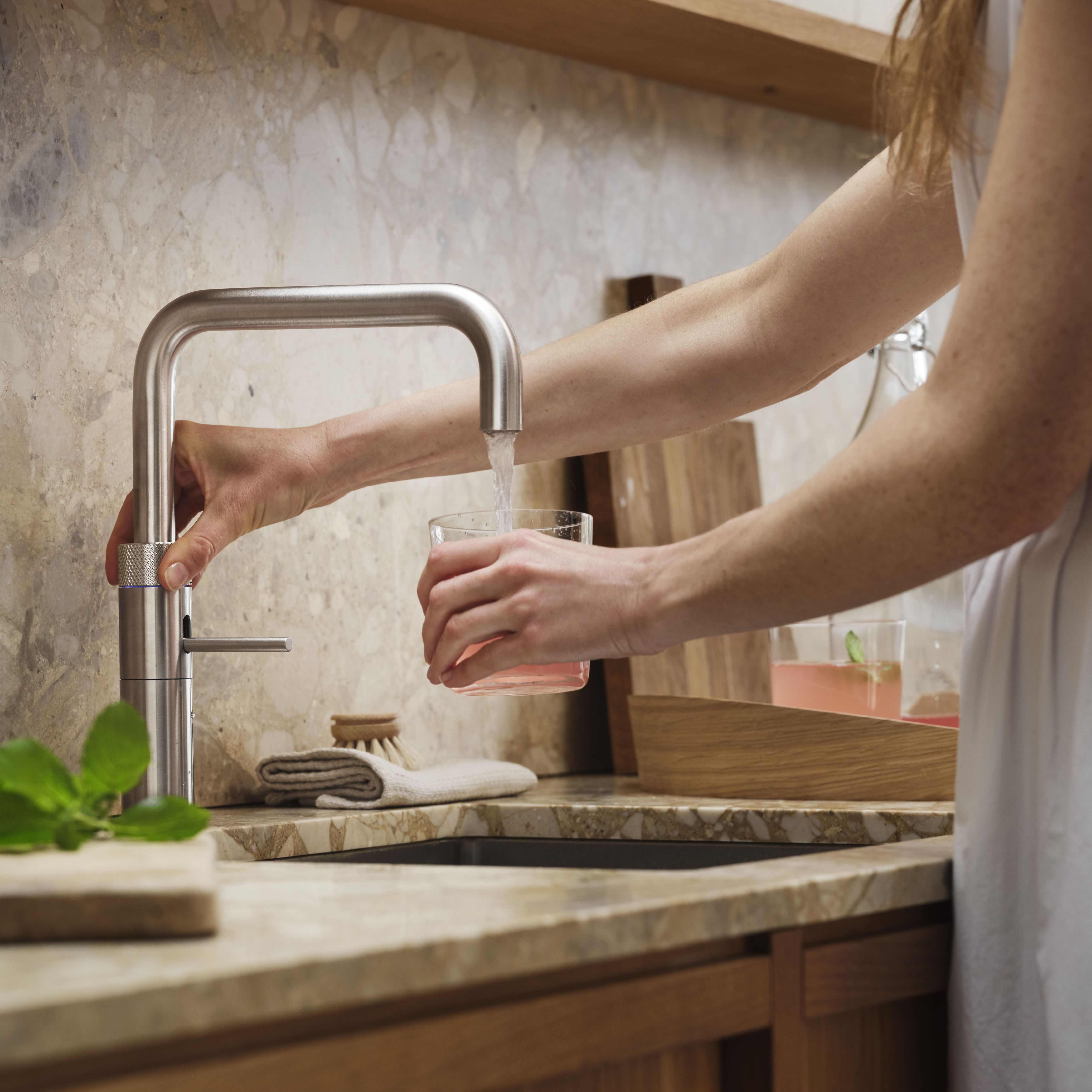 Gekoeld en bruisend water uit je Quooker-kraan